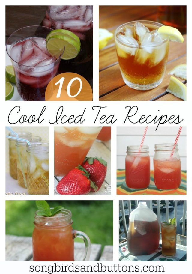 10 Iced Tea Recipes - Kendall Rayburn