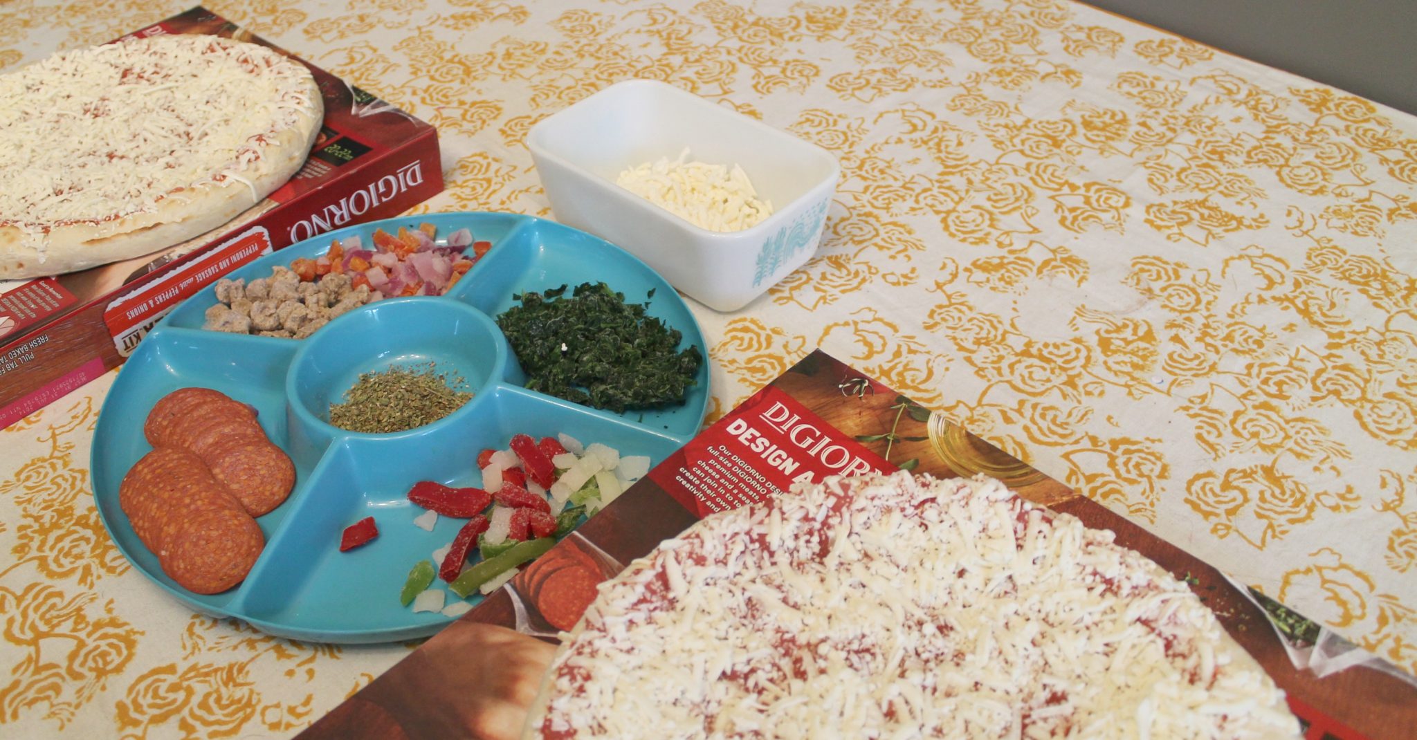 Family time with Digiorno Design-A-Pizza - Kendall Rayburn