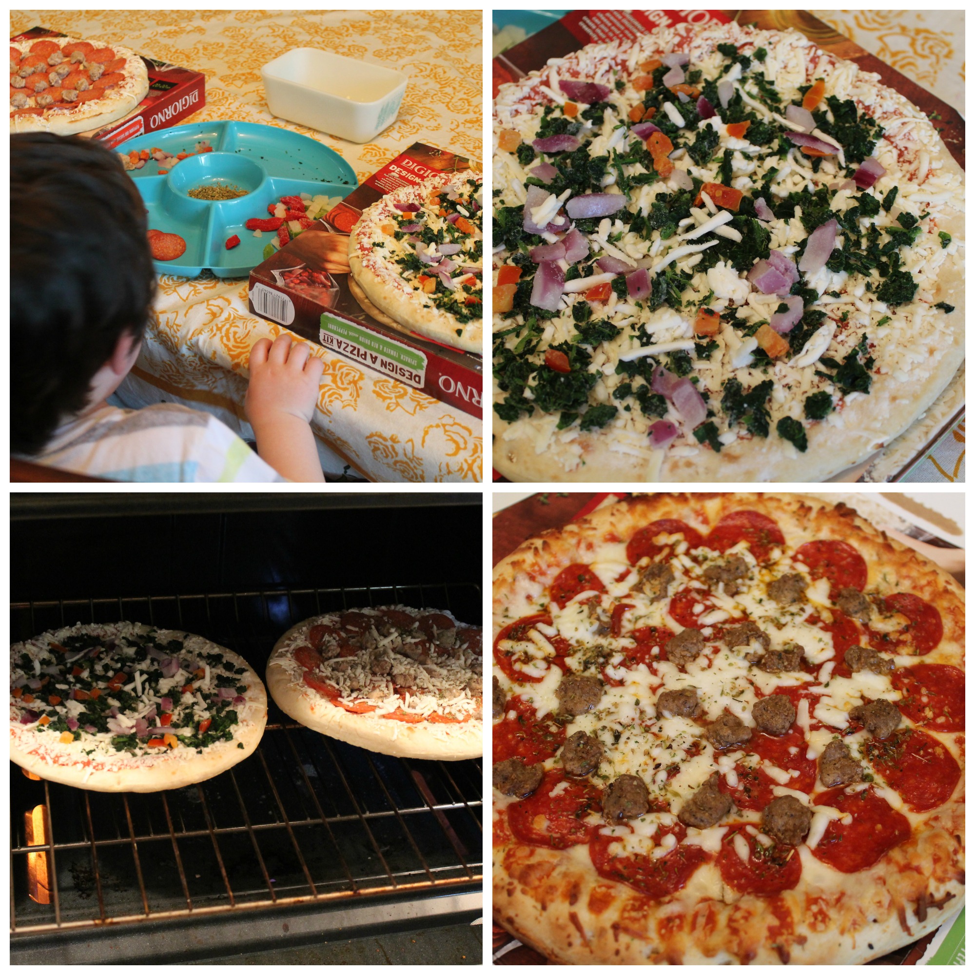 Family time with Digiorno Design-A-Pizza - Kendall Rayburn
