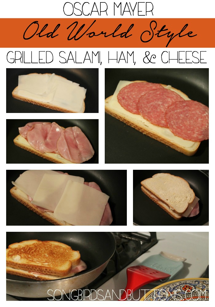 Oscar Mayer : Old World Style Salami, Ham, and Cheese Sandwich ...