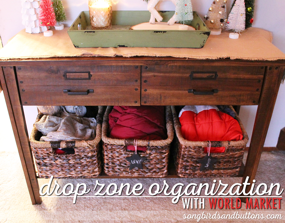 Drop Zone Organization with World Market - Kendall Rayburn