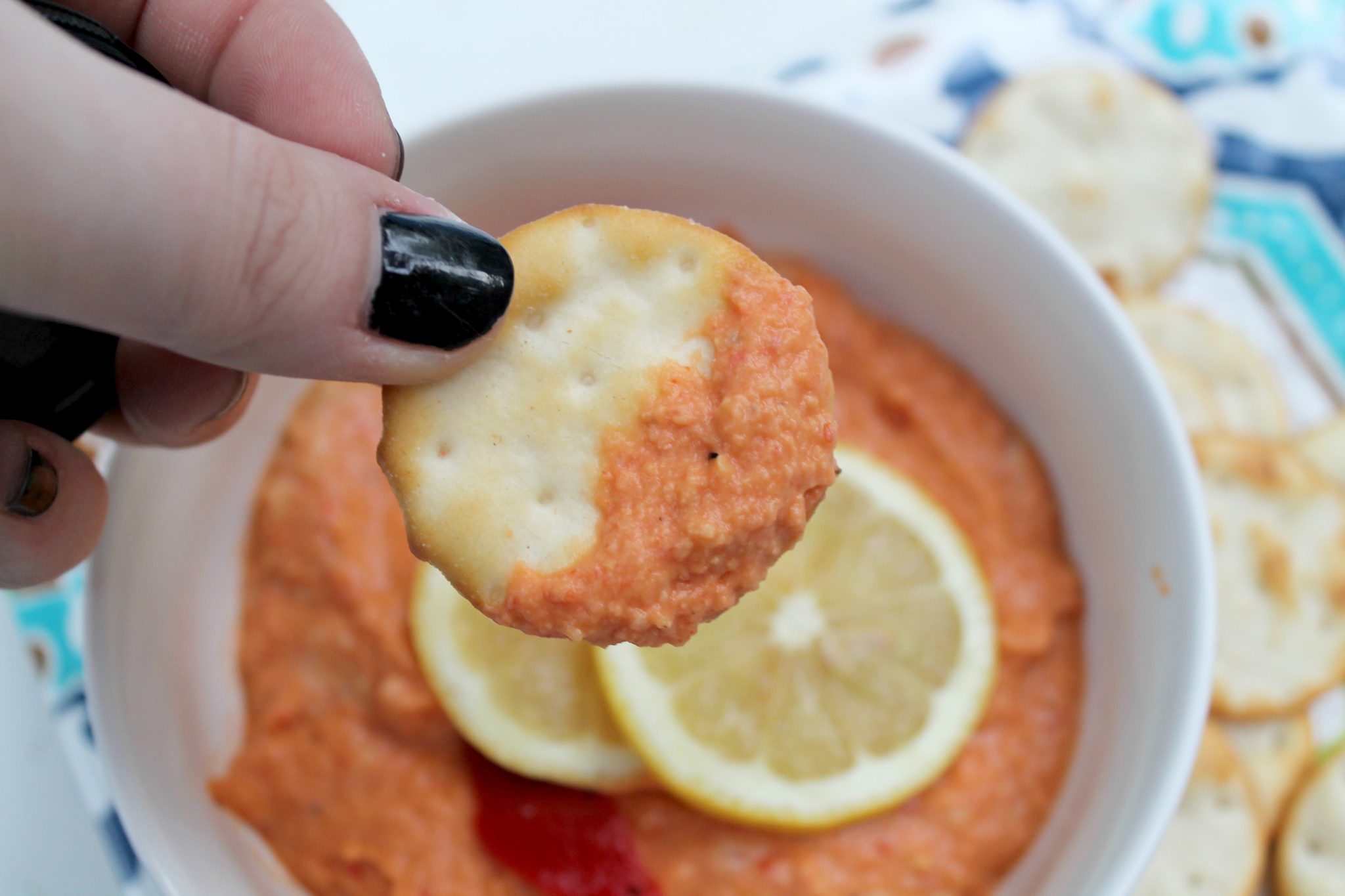 Summer Staycation: Easy Roasted Red Bell Pepper Hummus + $50 PayPal ...