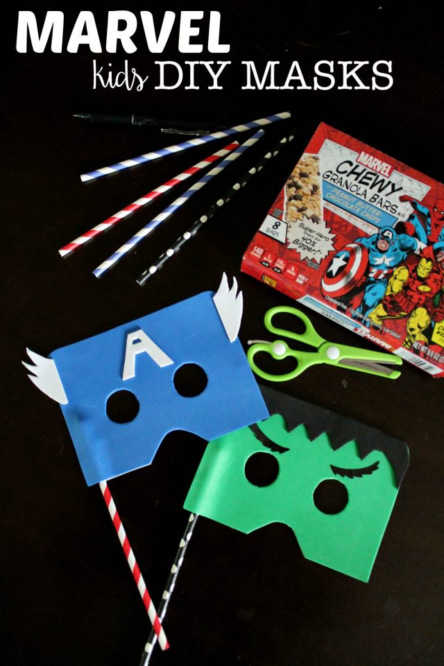 MARVEL DIY Masks! - Kendall Rayburn