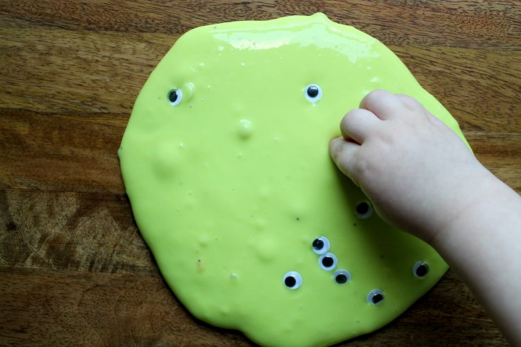 Five-Ingredient Spooky Slime | Perfect for Halloween!