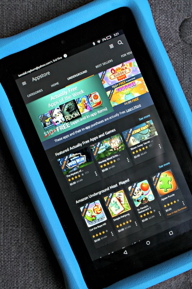 Free Kids Apps with Amazon Underground - Save BIG