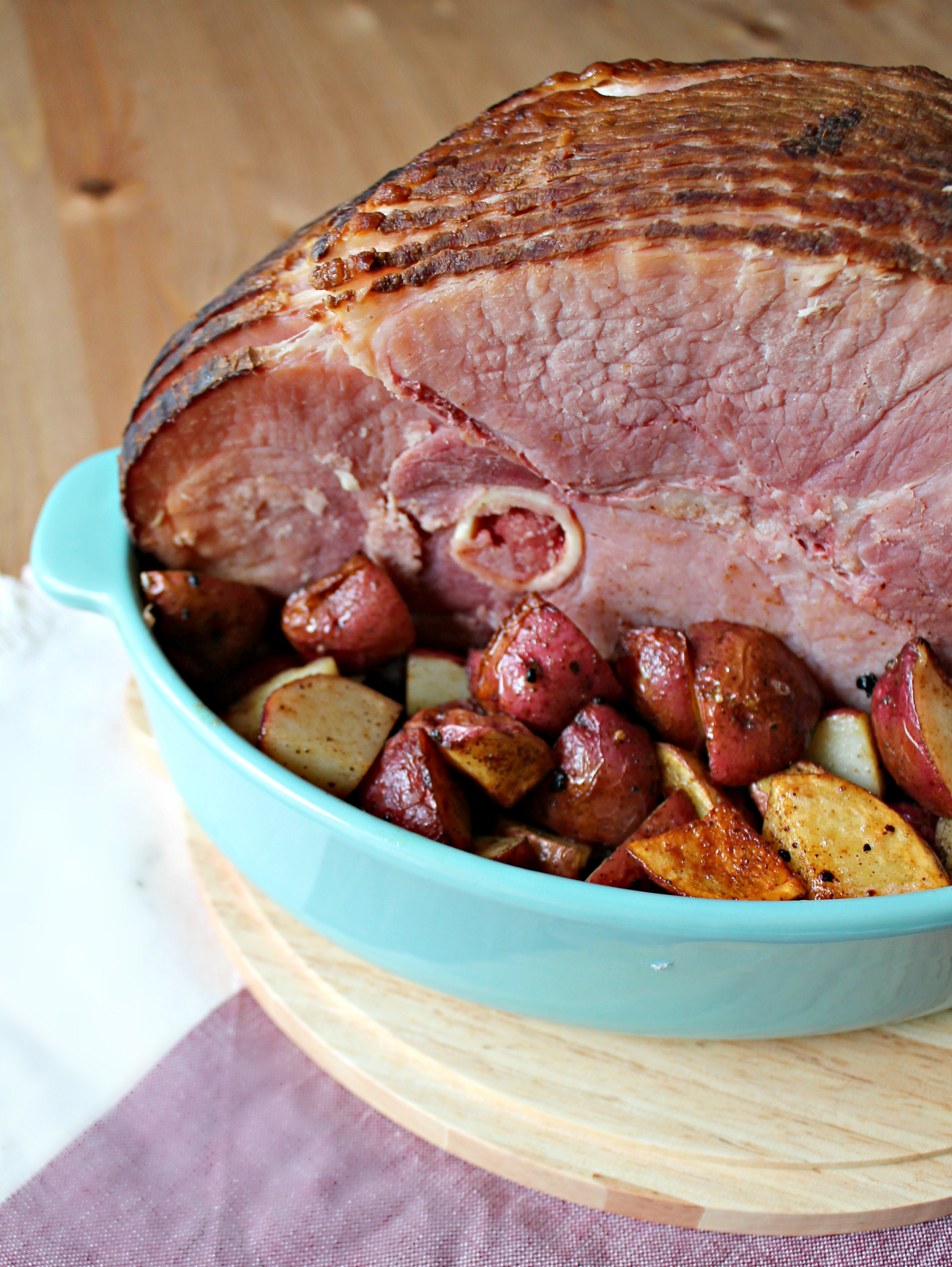 Delicious HoneyGold Spiral Sliced Ham