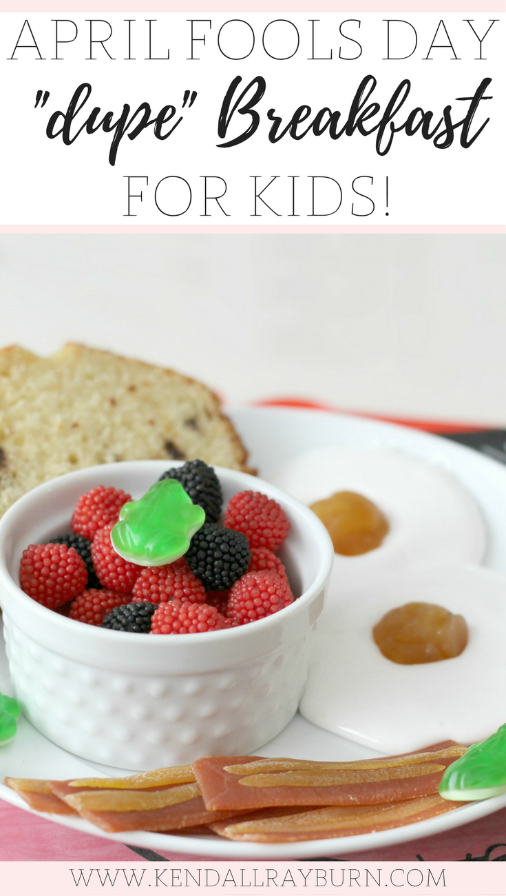 April Fools Day Breakfast for Kids